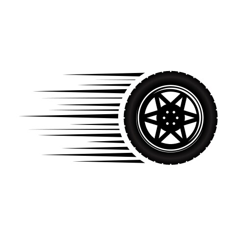Trolley wheel Royalty Free Vector Image - VectorStock