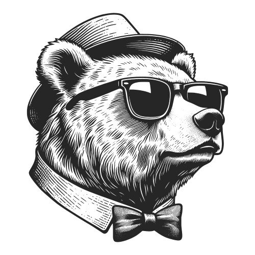 Bear Tattoo Vector Images (over 5,800)