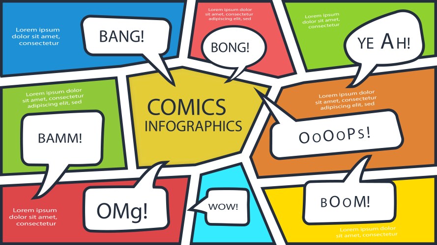 Neumorphic flow chart infographic creative Vector Image