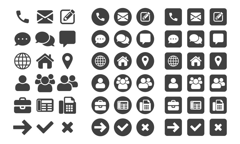 Contact Sign Vector Images (over 280,000)