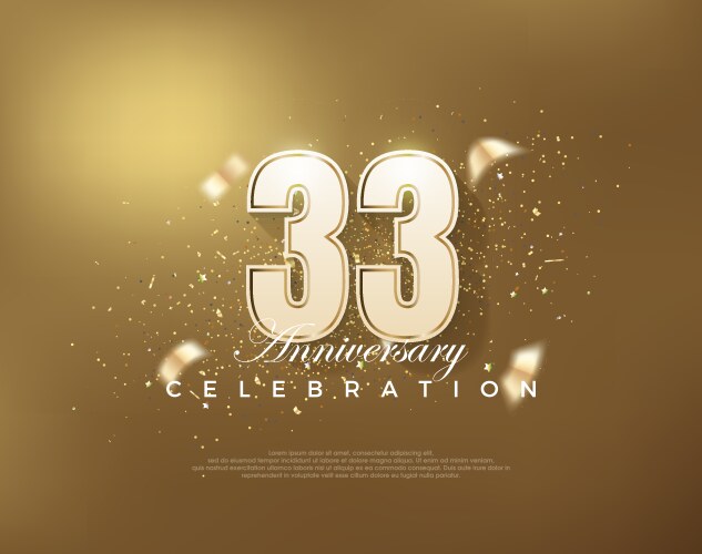 33rd Anniversary Vector Images (over 700)