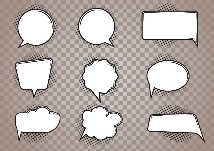 Speech bubble Royalty Free Vector Image - VectorStock