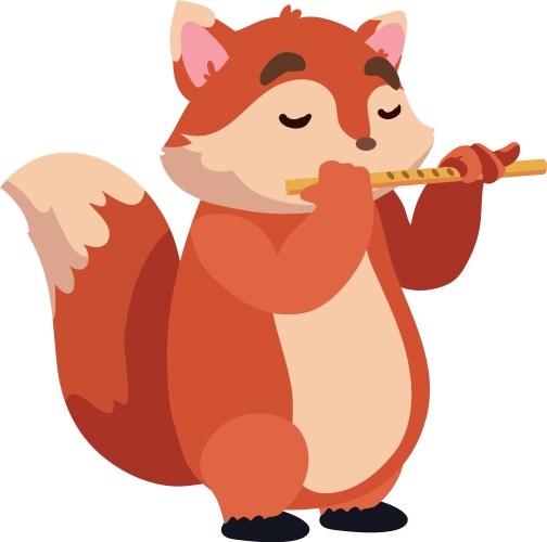 Animal Playing Flute Vector Images (over 330)