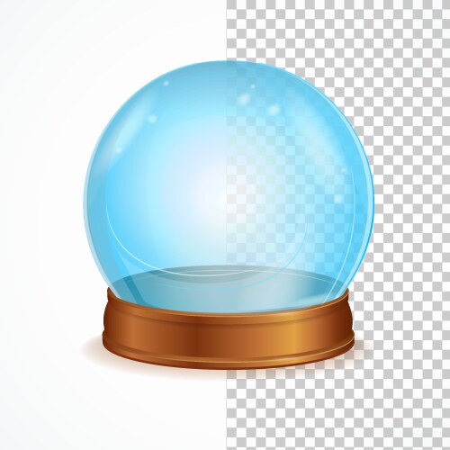 Crystal ball Royalty Free Vector Image - VectorStock