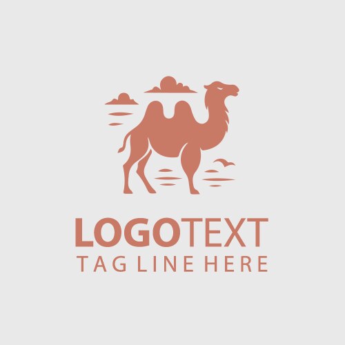 Camel logo Royalty Free Vector Image - VectorStock