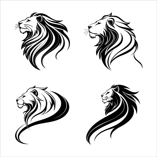 Lion Side View Vector Images (over 340)