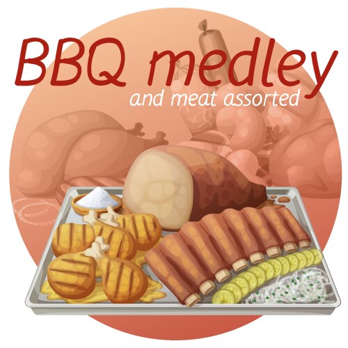 Beef steak detailed icon Royalty Free Vector Image