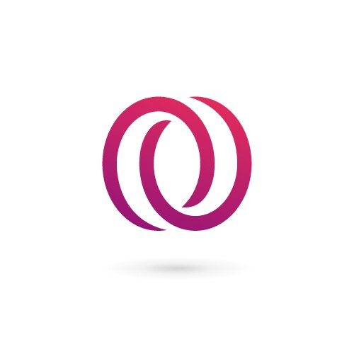 Number 9 logo design concept template Royalty Free Vector