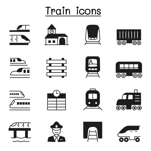 Train Vector Images (over 730,000)