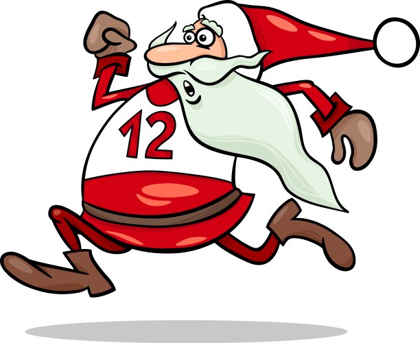 Santa claus cartoon Royalty Free Vector Image - VectorStock