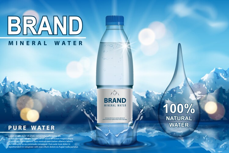 Pure Mineral Water Ad Vector Images (over 160)