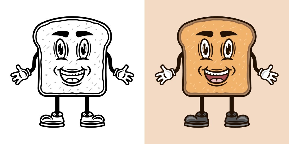 Toast Cartoon Vector Images (over 12,000)