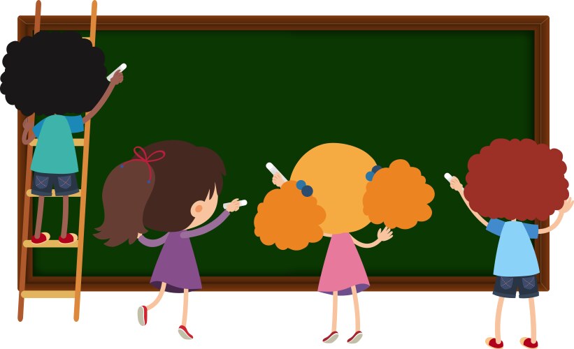 Children Writing Vector Images (over 22,000)