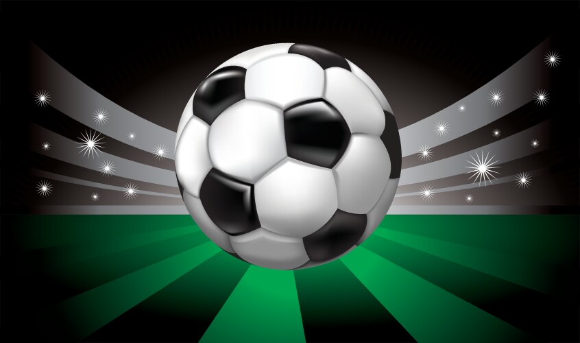 Soccer ball Royalty Free Vector Image - VectorStock