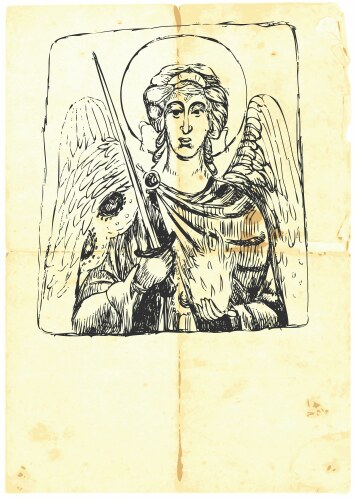 Angel Sketch Vector Images (over 7,700)