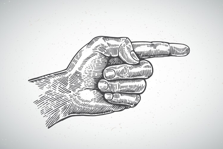 Pointing Finger Vector Images (over 56,000)