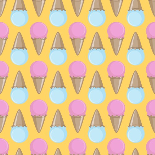 Ice Cream Cone Texture Vector Images (over 3,300)