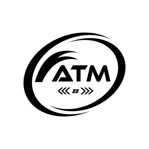 Atm logo Vector Images & Graphics for Commercial Use | VectorStock