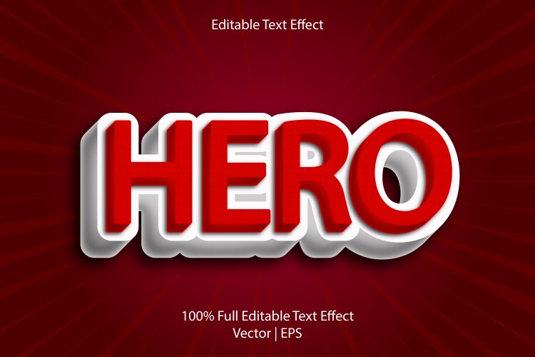 Stack editable text effect comic style Royalty Free Vector