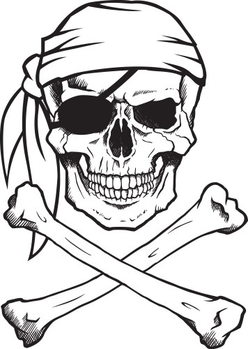 Jolly Roger Vector Images (over 7,300)