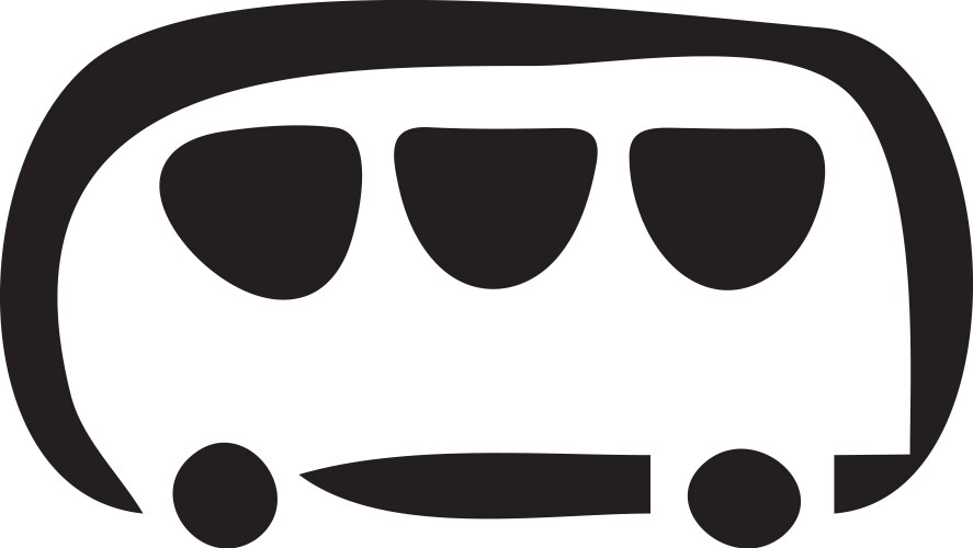 Bus Black and White Vector Images (over 7,300)