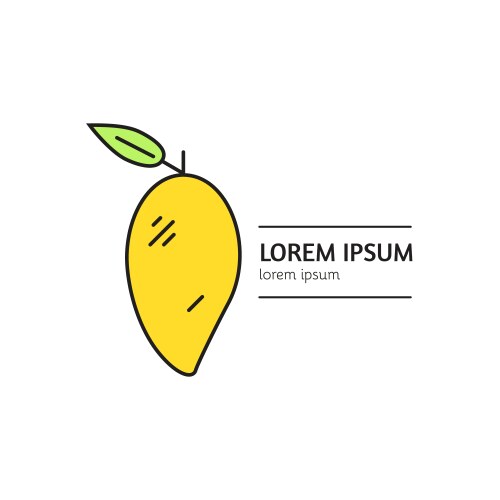 Mango Black and White Vector Images (over 4,800)