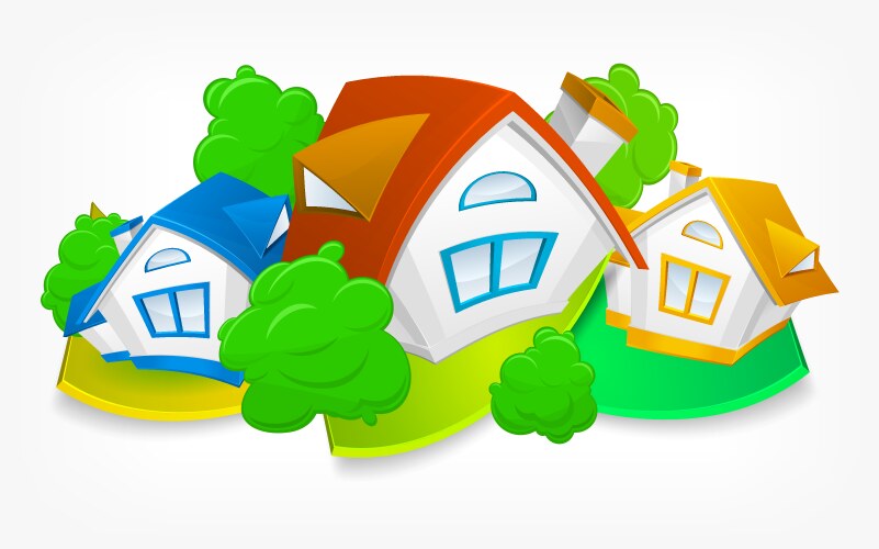 Rural landscape Royalty Free Vector Image - VectorStock