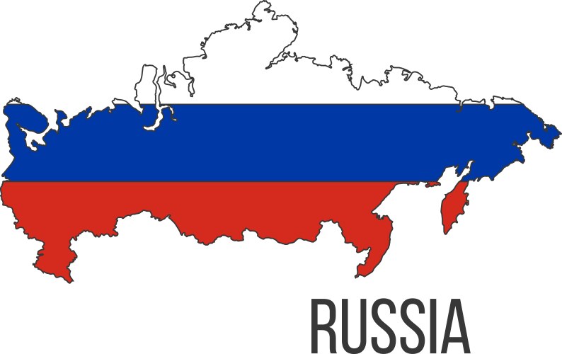 North korea flag map the country Royalty Free Vector Image