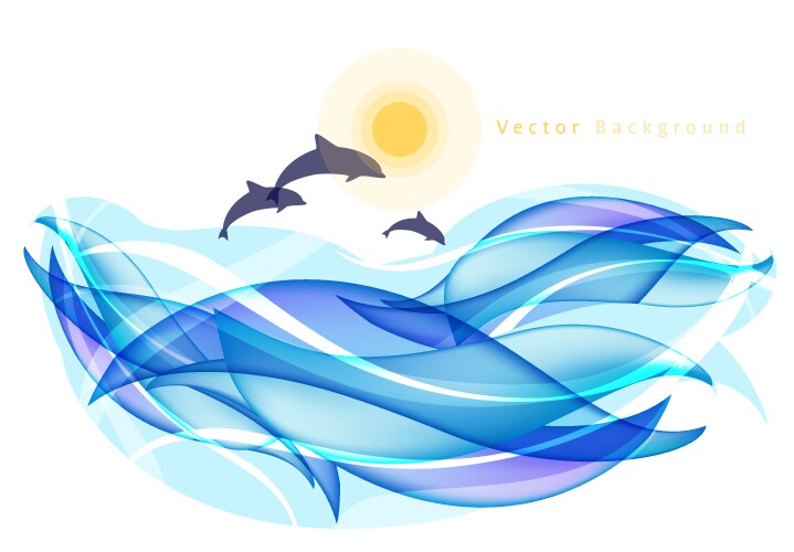 Dolphin Vector Images & Graphics for Commercial Use | VectorStock