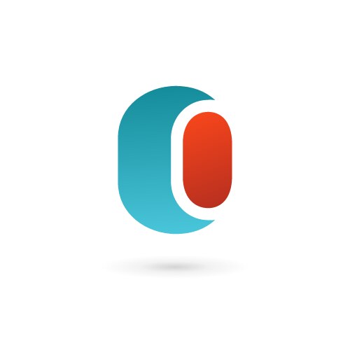 Number 9 logo design concept template Royalty Free Vector