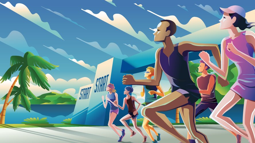 Marathon Vector Images (over 28,000)