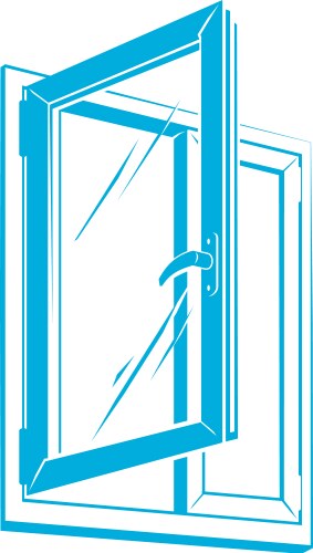 Open window Royalty Free Vector Image - VectorStock