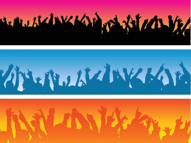 Crowd Vector Images (over 89,000)