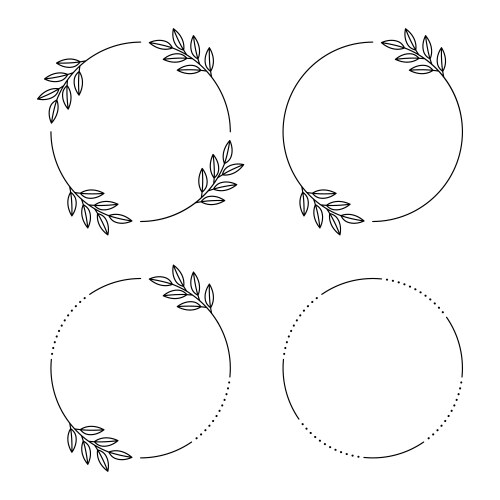 Leaves Circle Vector Images (over 42,000)