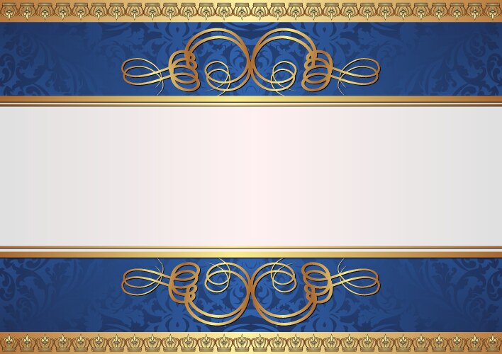 Blue Gold Border Vector Images (over 20,000)