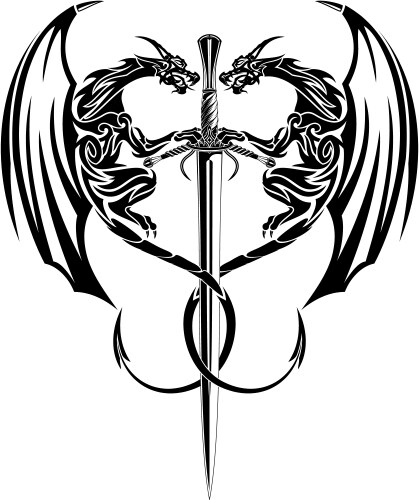 Dragon 11 Royalty Free Vector Image - VectorStock