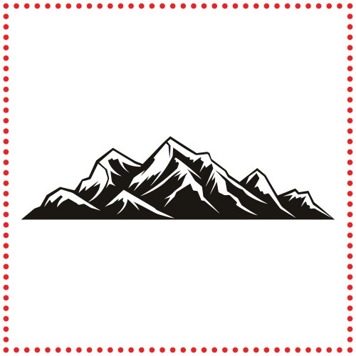 Minimalist Mountain Vector Images (over 11,000)