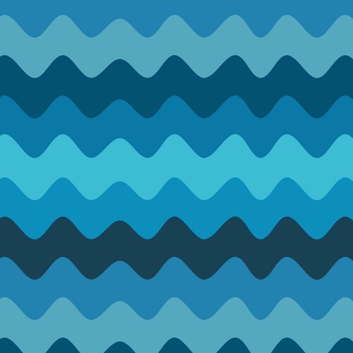 Water geometric pattern Royalty Free Vector Image
