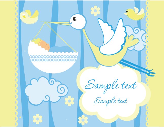 Happy birthday greeting card Royalty Free Vector Image