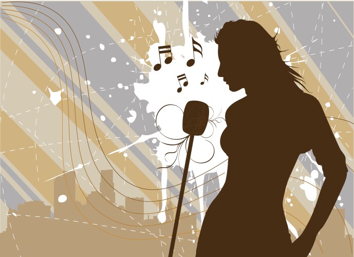 Crowd silhouettes Royalty Free Vector Image - VectorStock