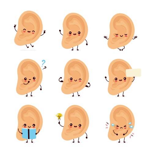 Ear Vector Images & Graphics for Commercial Use | VectorStock