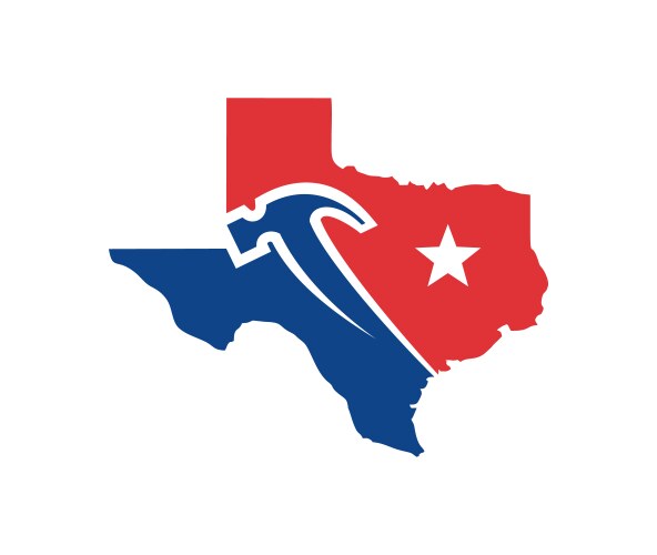 Made in texas logo 04 Royalty Free Vector Image