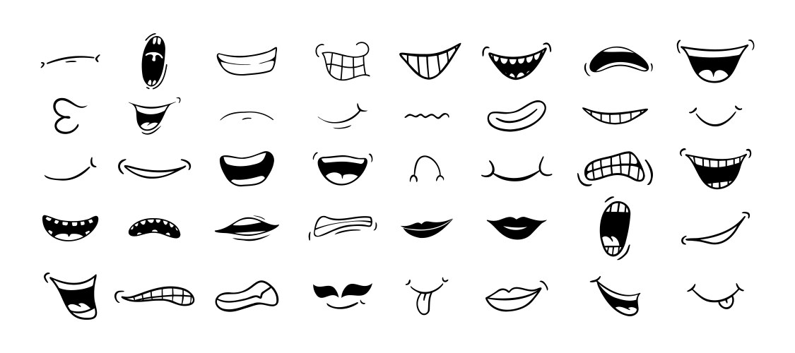 Cartoon Mouth Vector Images (over 130,000)