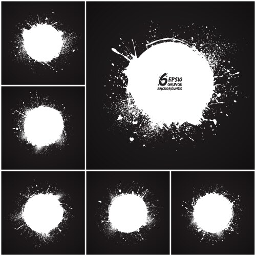 Destroy backgrounds Royalty Free Vector Image - VectorStock