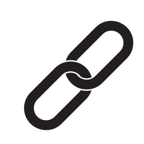 Link icon Royalty Free Vector Image - VectorStock