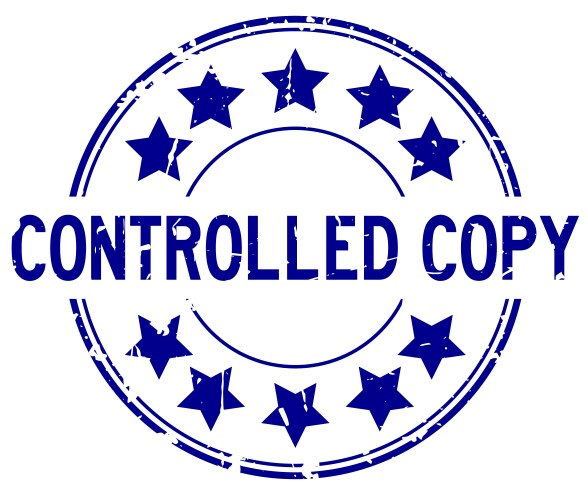 Controlled Copy Stamp Vector Images (over 190)