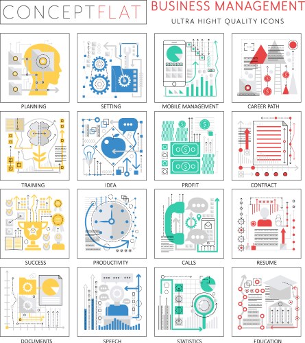 Professional business team Royalty Free Vector Image