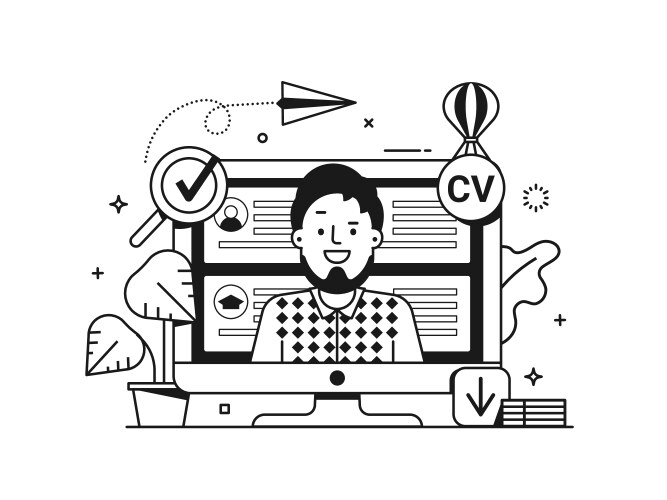 Modern Cv Vector Images (over 4,800)