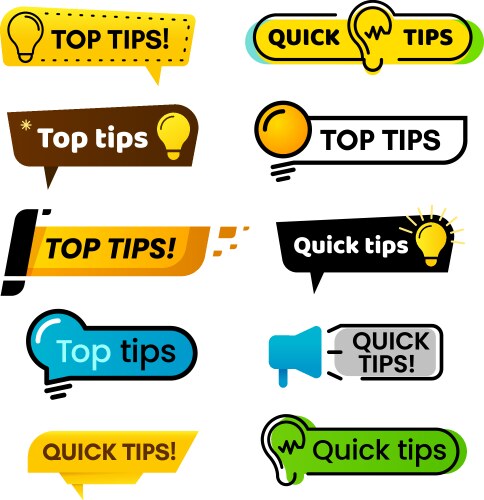Tips Vector Images (over 60,000)