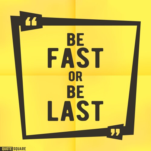 Quote motivational square template inspirational Vector Image